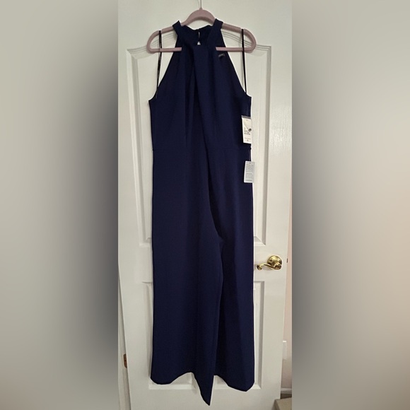 julia jordan | Pants & Jumpsuits | Julia Jordan From Nordstrom Rack Blue Halter Jumpsuit Size 6 ...